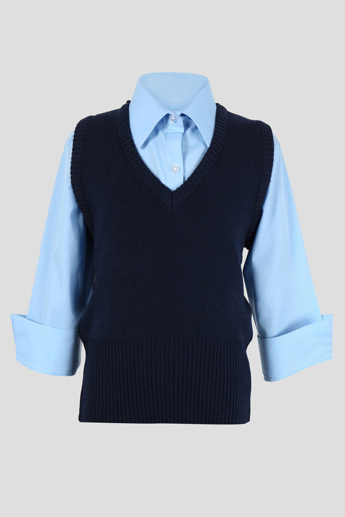 Girls v-neck school tank top - Quality school uniforms at the School ...